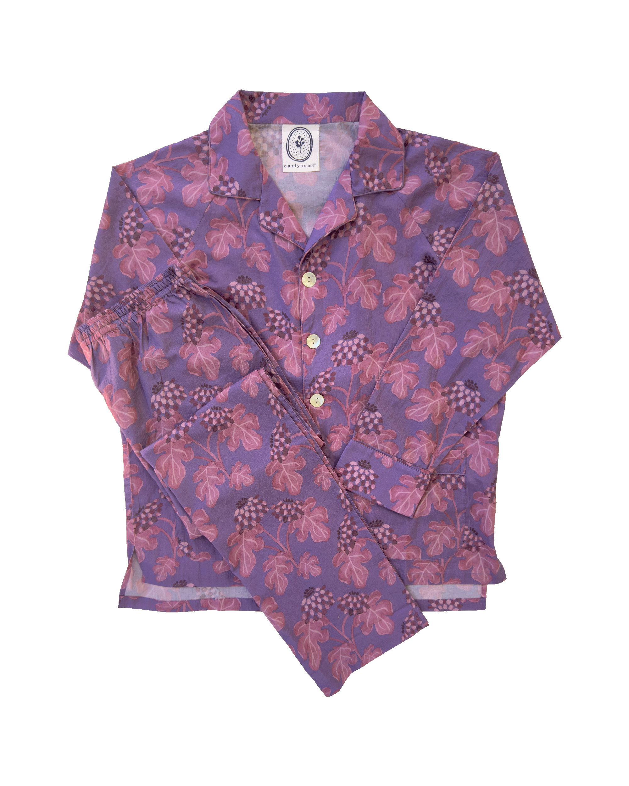 Pajama Set — Casia Flowers Orchid – Carly Home